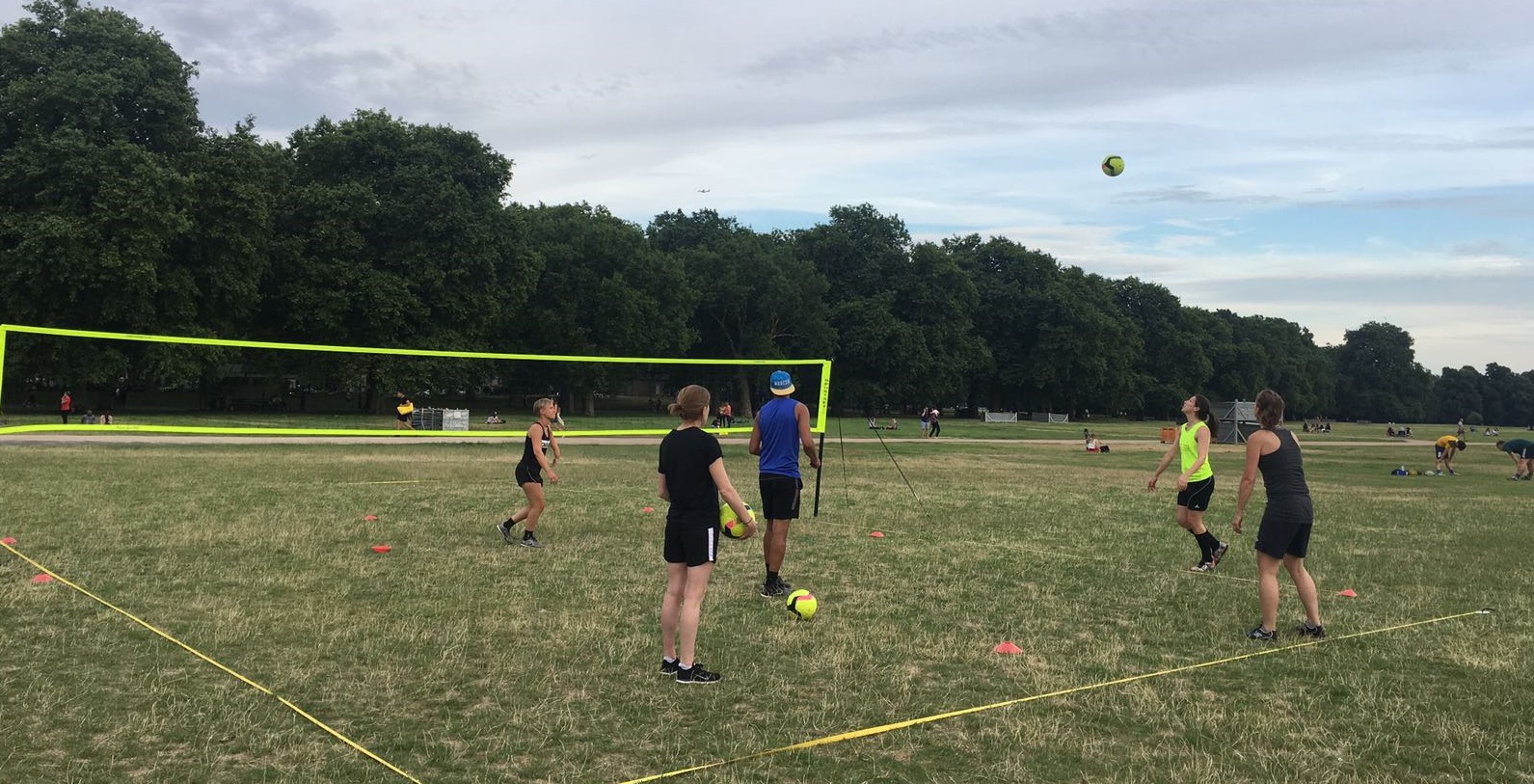 Ladies footvolley takes off in London – UK Footvolley Association